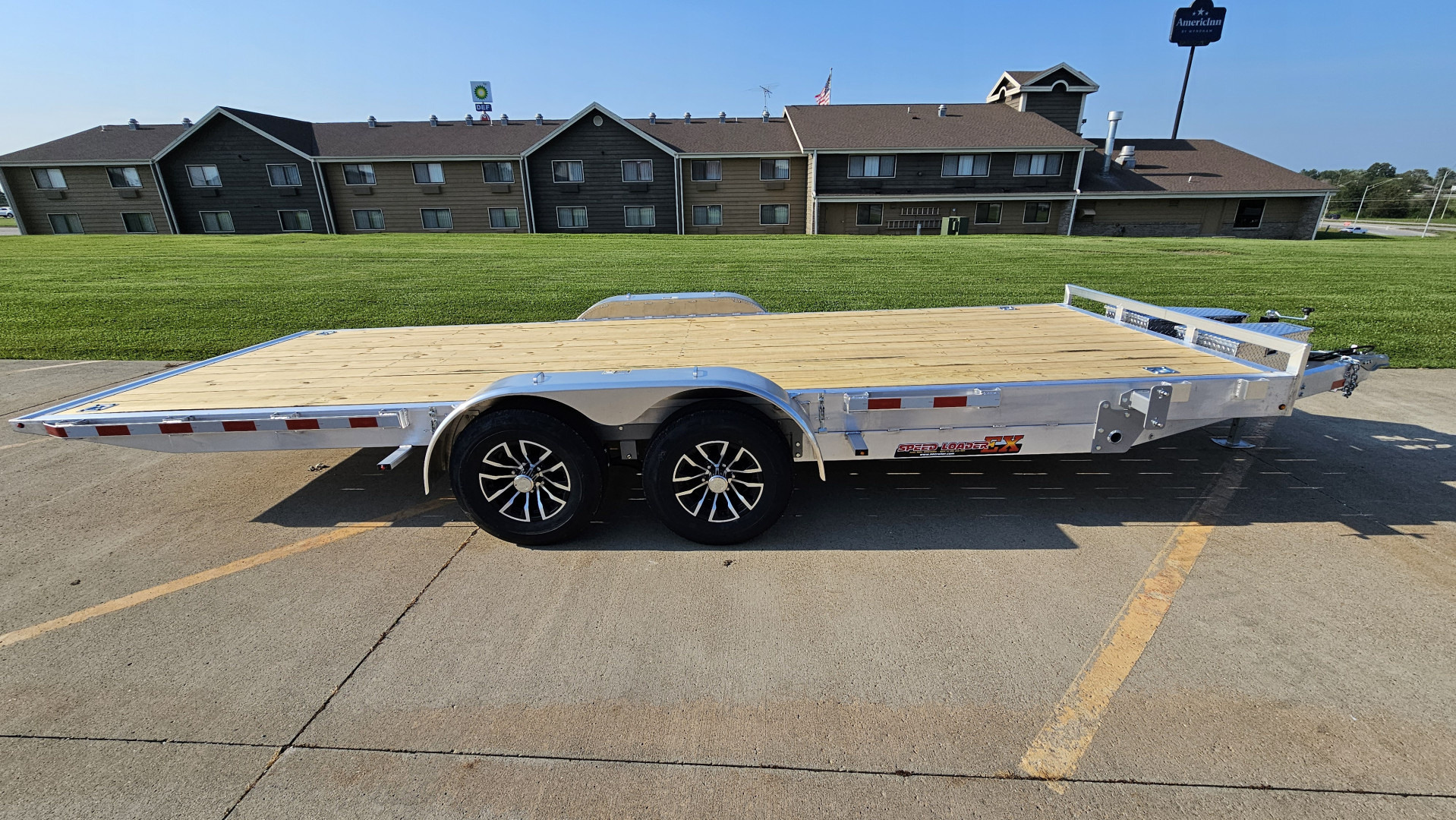 Used 2026 H&H Trailers 82x20 Aluminum Electric Tilt Speed Loader Car ...