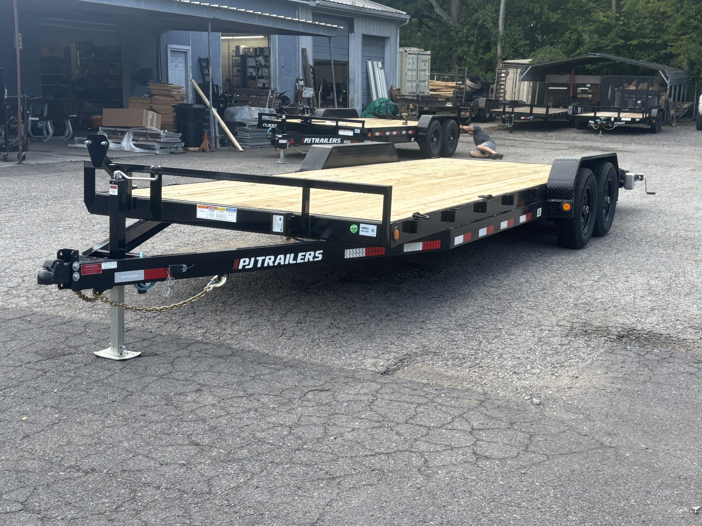 New 2026 PJ Trailers 83" x 22' - 5 in. Channel (CE) 10K GVWR Equipment ...