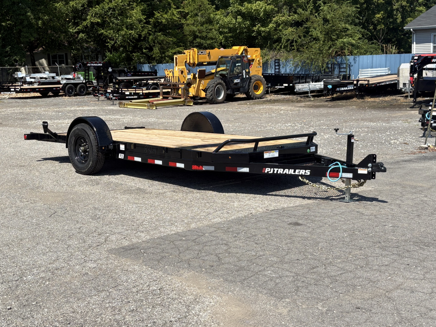 New 2026 PJ Trailers 16' Single Axle HD Tilt (T1) 7K Tilt Trailer
