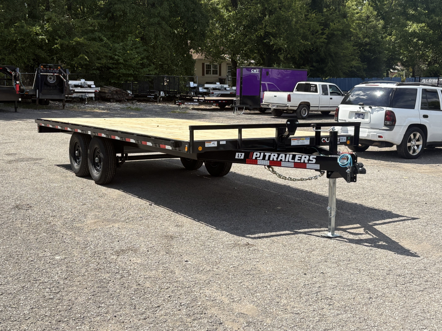 New 2026 PJ Trailers 102" x 20' - 6" Channel (L7) 14K GVWR Deckover ...