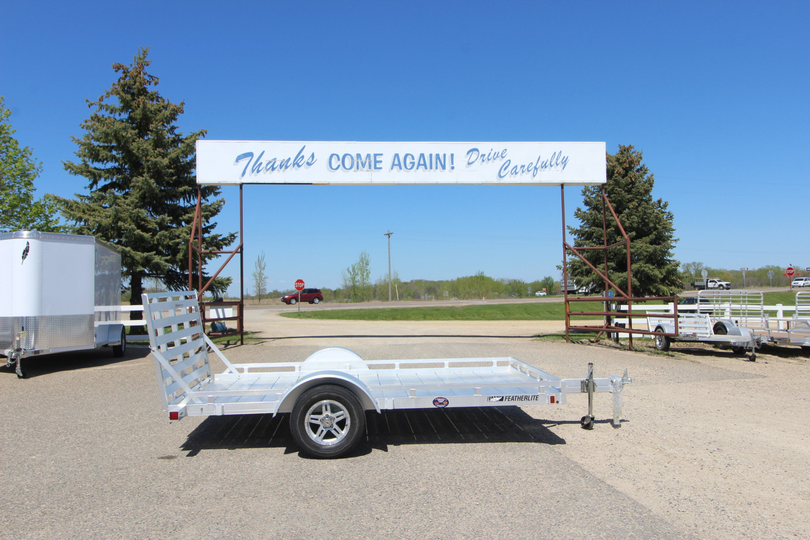 New 2025 Featherlite Trailers 1693 12' Utility Trailer for sale in Elko, MN