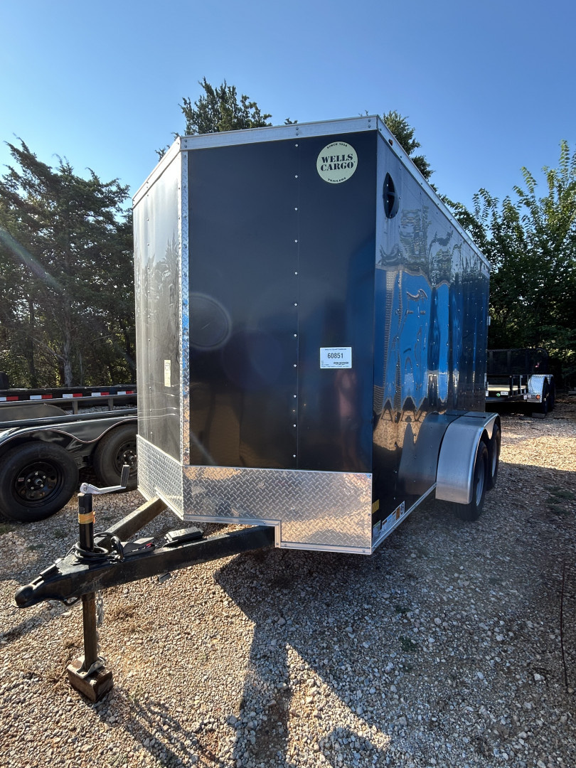 Used USED-2022 Wells Cargo 6x12 TandemAxles -USED Cargo / Enclosed ...