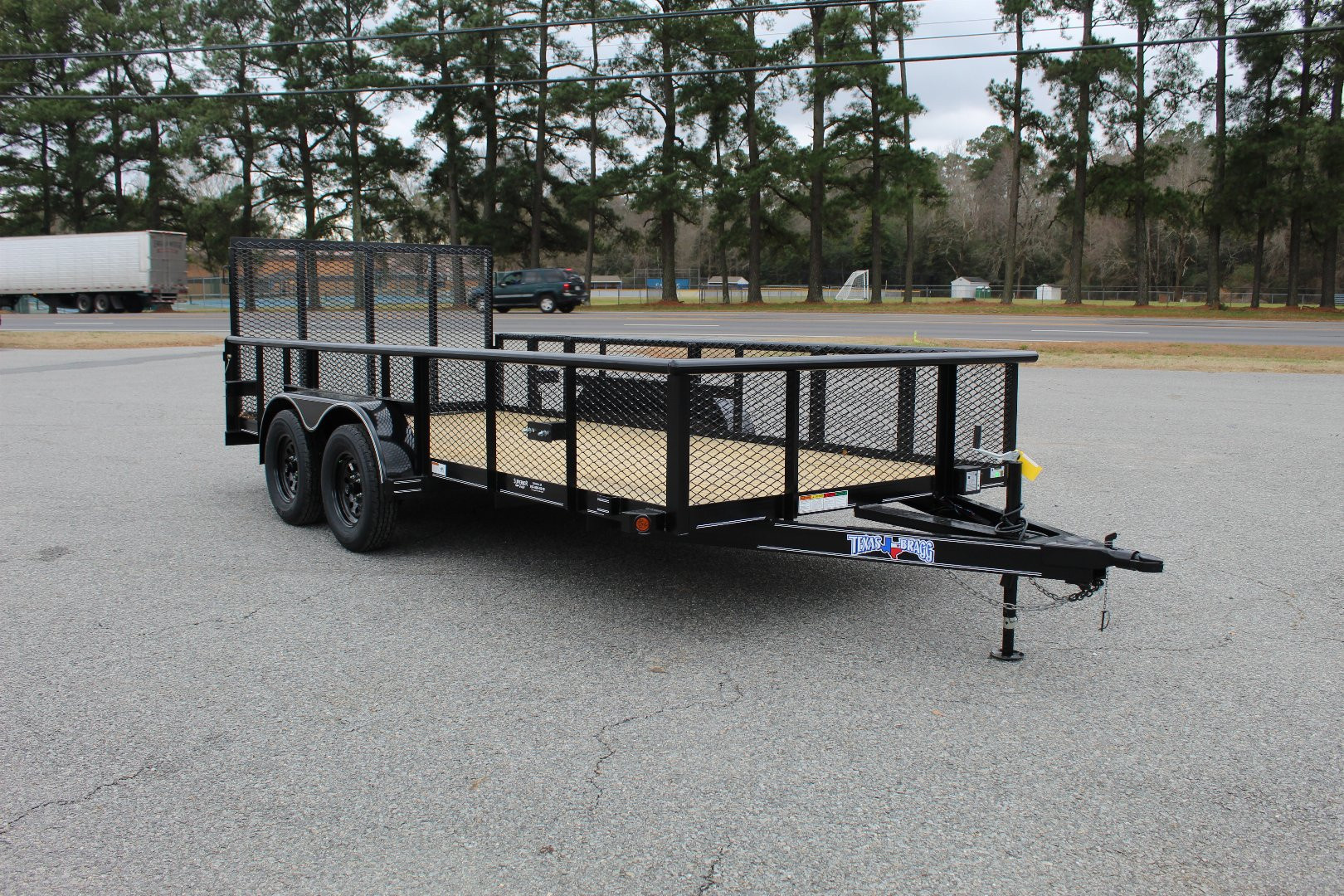 New 2025 TEXAS BRAGG TRAILERS 14P w/ 2ft Sides & Gate Utility Trailer