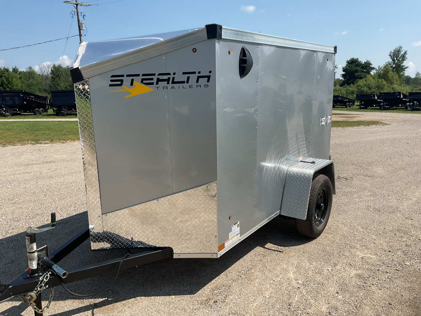 New 2026 Stealth Trailers 5X8 W/RAMP DOOR Cargo / Enclosed Trailer