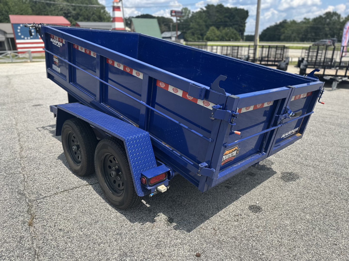 Used USED 2025 PROSPECTOR LIGHT DUTY 5X10 7K TANDEM AXLE DUMP TRAILER ...