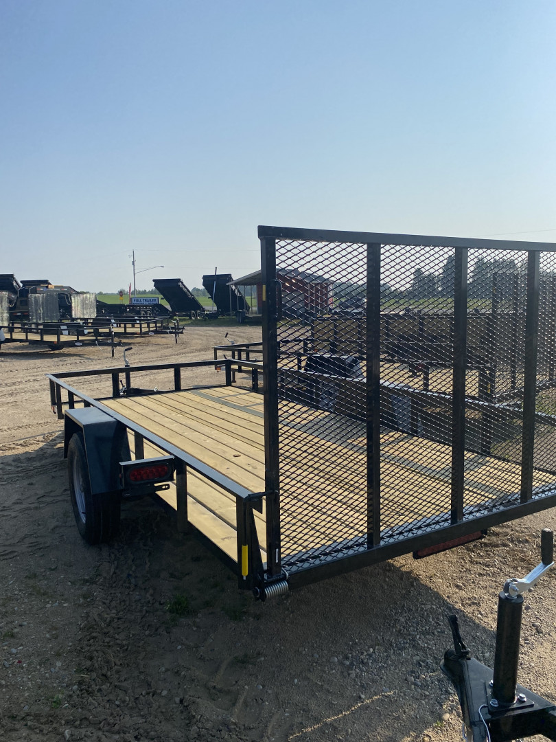 New 2026 AMO 14 Landscape Trailer