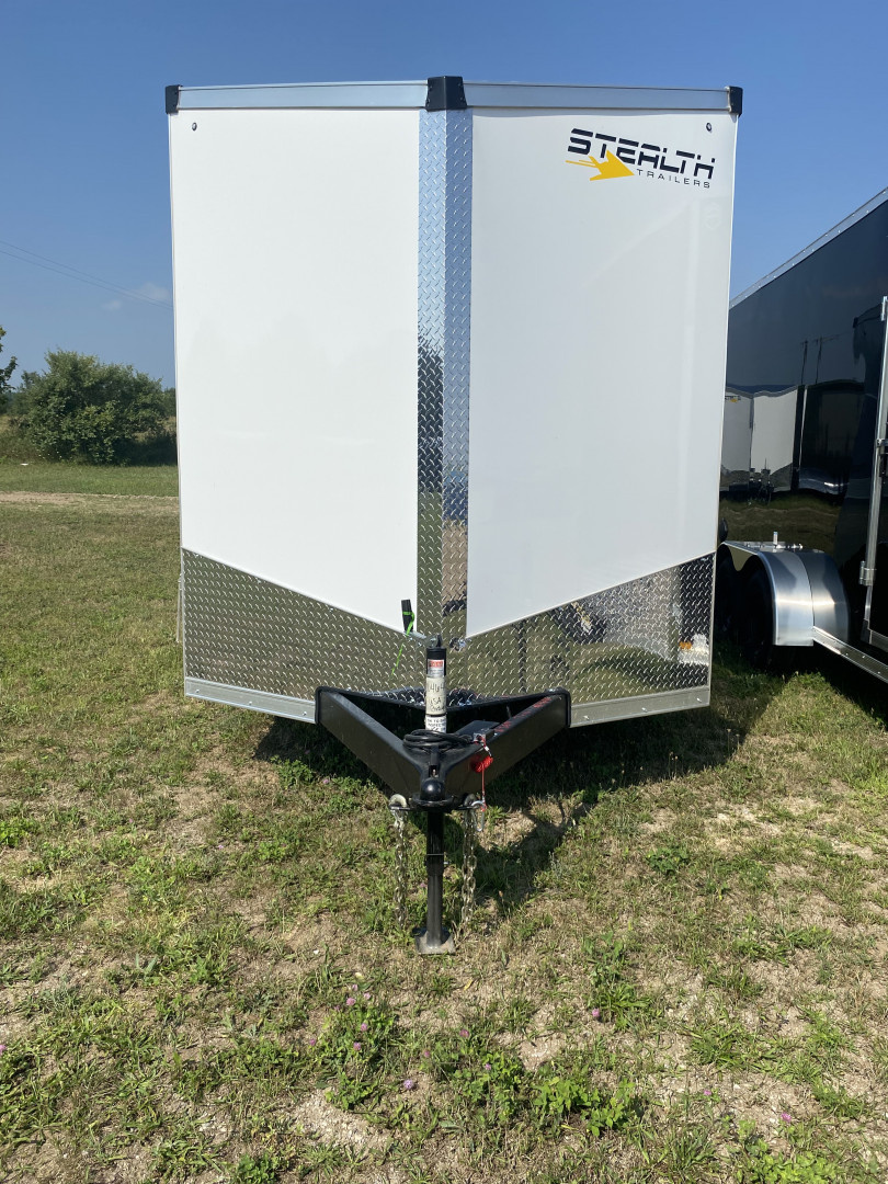 New 2025 Stealth Trailers 7X16 Cargo / Enclosed Trailer RAMP 7' INSIDE ...