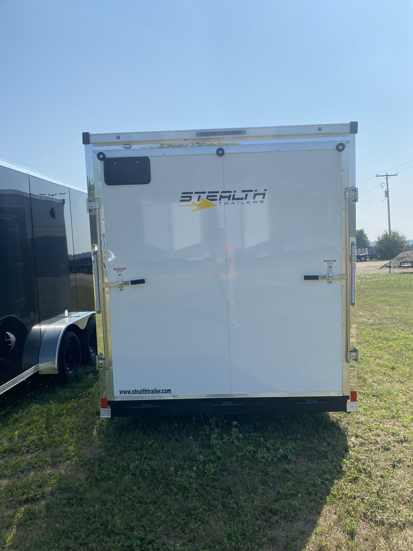 New 2025 Stealth Trailers 7X16 Cargo / Enclosed Trailer RAMP 7' INSIDE ...