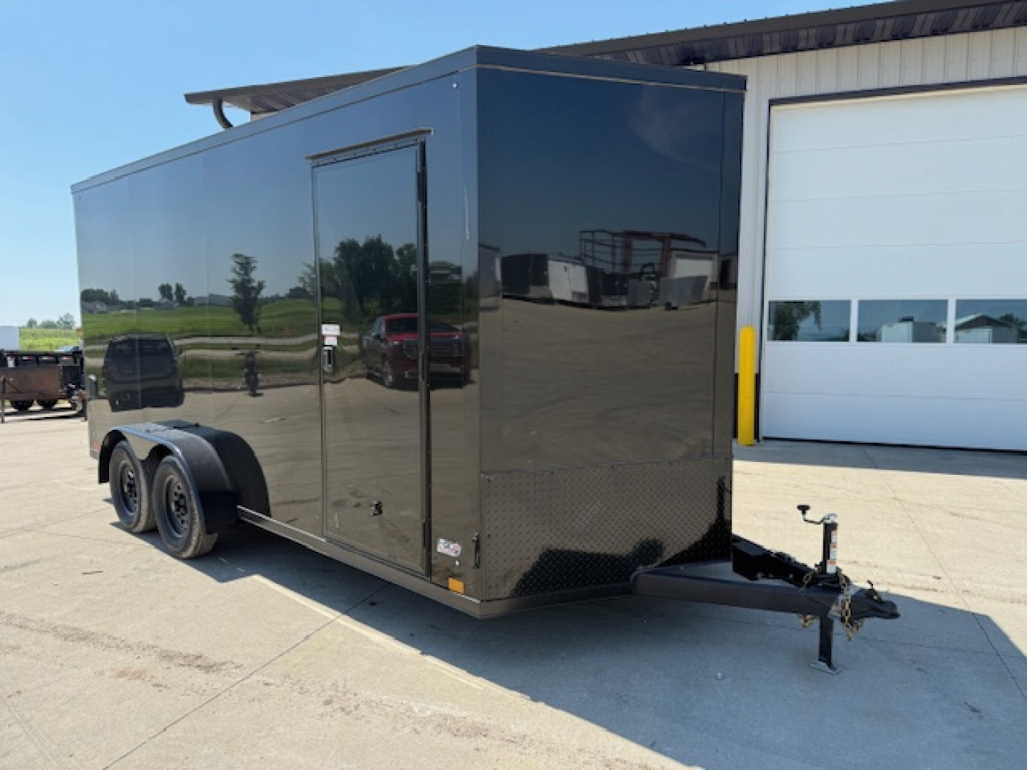 New 2025 Cross 7'x16' 7k Alpha Series Flat Top V-Nose Enclosed Cargo ...