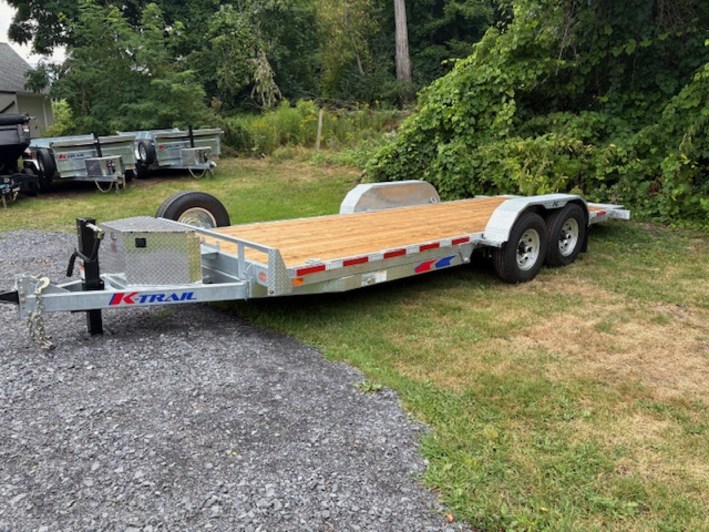New 2026 K-Trail Galvanized Power Tilt Trailer -14K GVW