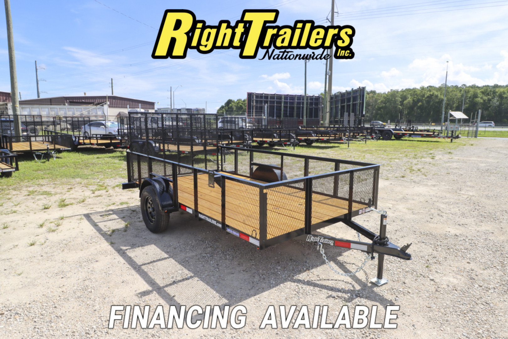 New 2025 6X12 Triple Crown Utility Trailer