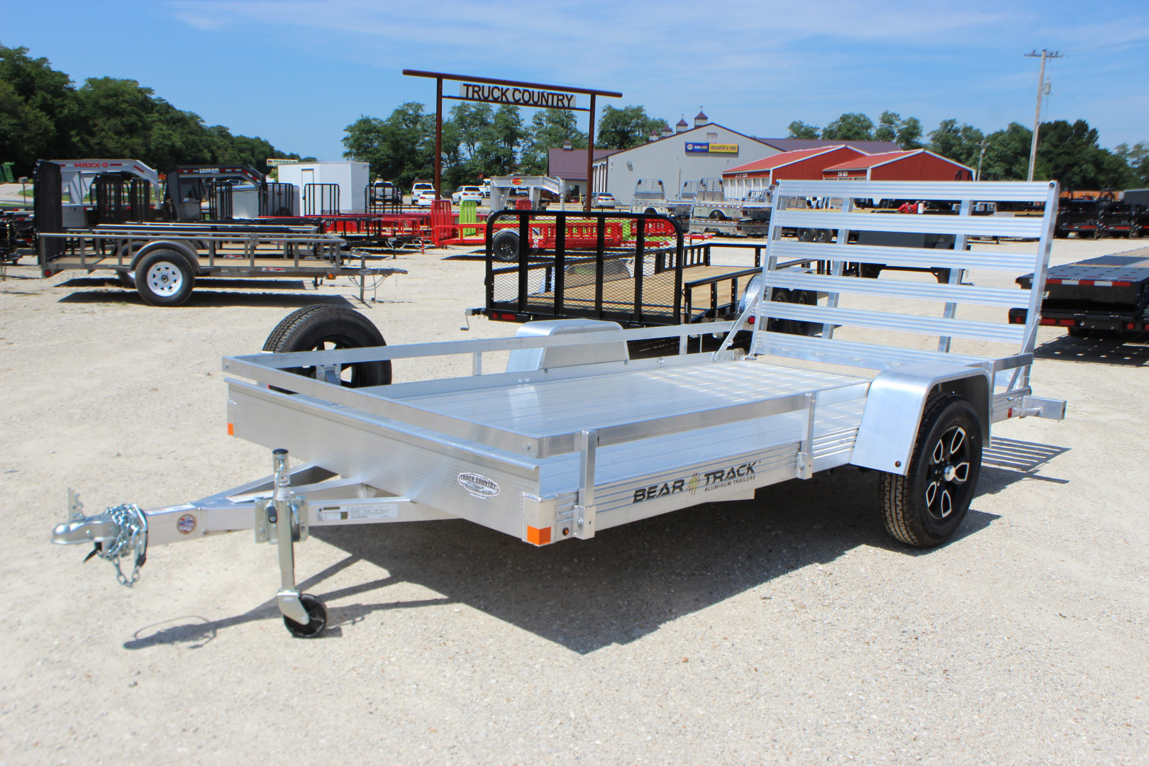New 2026 Bear Track 76x12 Aluminum Utility Trailer for sale in ...