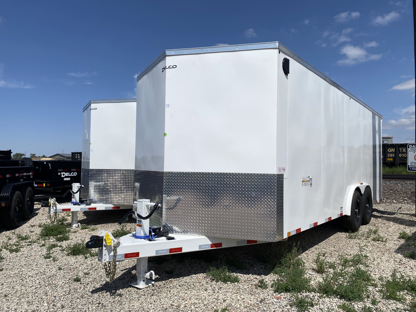 New 2025 Delco Trailers E820 Cargo / Enclosed Trailer