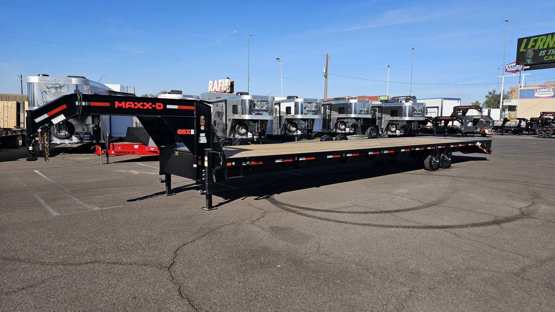 New 2026 MAXX-D GSX 102x40 -12k GVWR -MAXXD Ramps Deckover Trailer