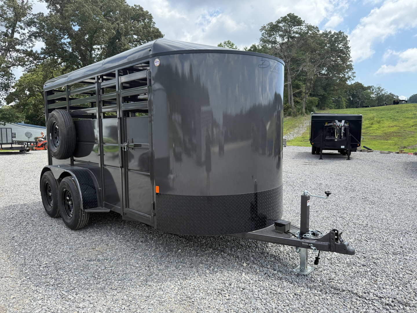 New 2025 Delta Trailers 14' 6W 6'6' Stock / Stock Combo Trailer