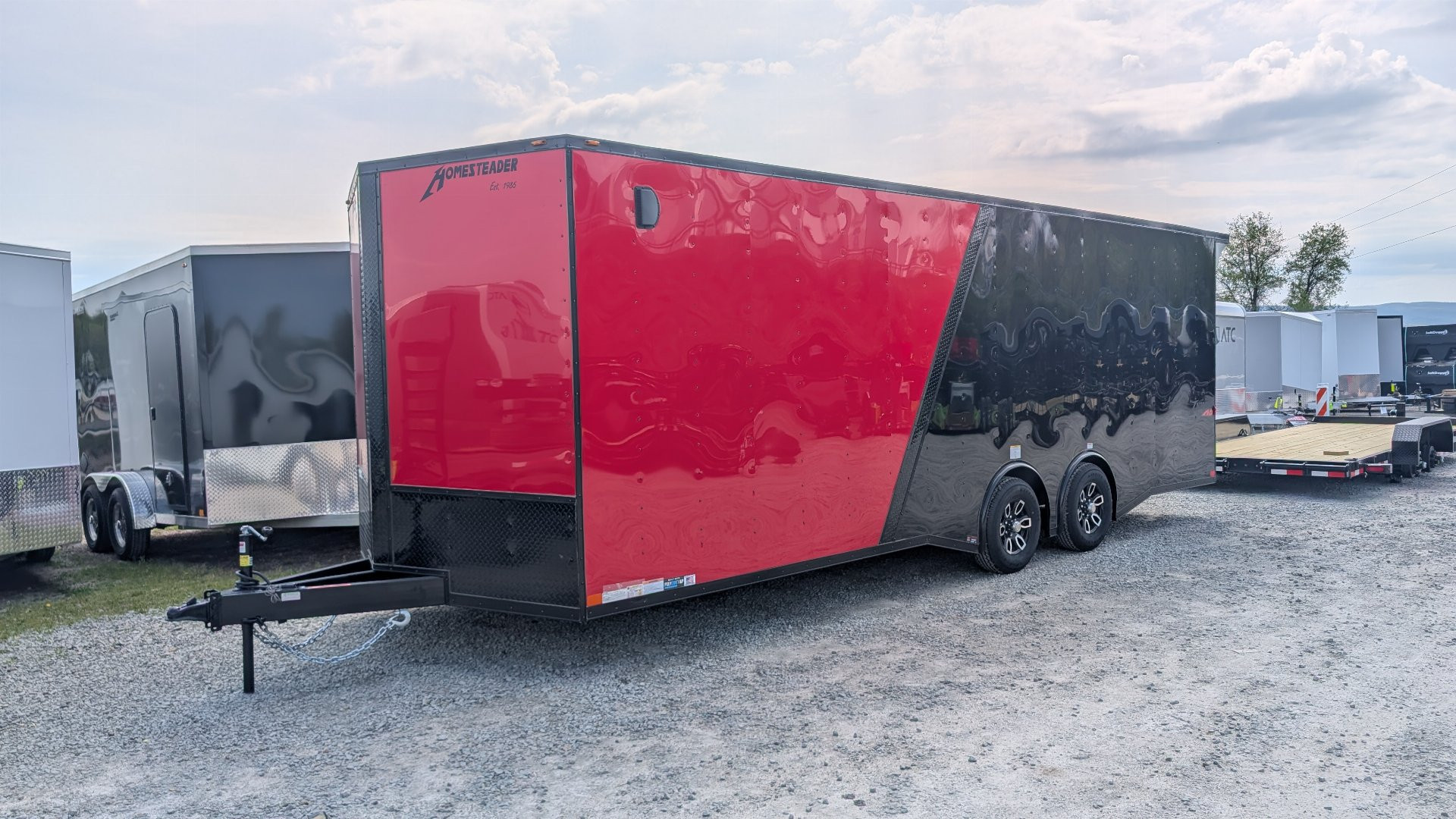 New 2026 Homesteader 8.5 x 24 HD SERIES Intrepid Car Hauler w/ Ramp for ...