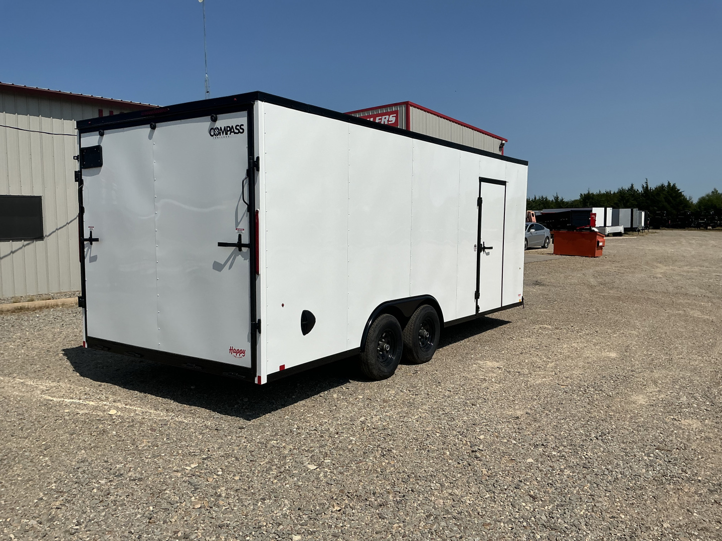 New 2026 Compass 8.5x20' Enclosed Cargo Trailer - Indigo DLX for sale ...