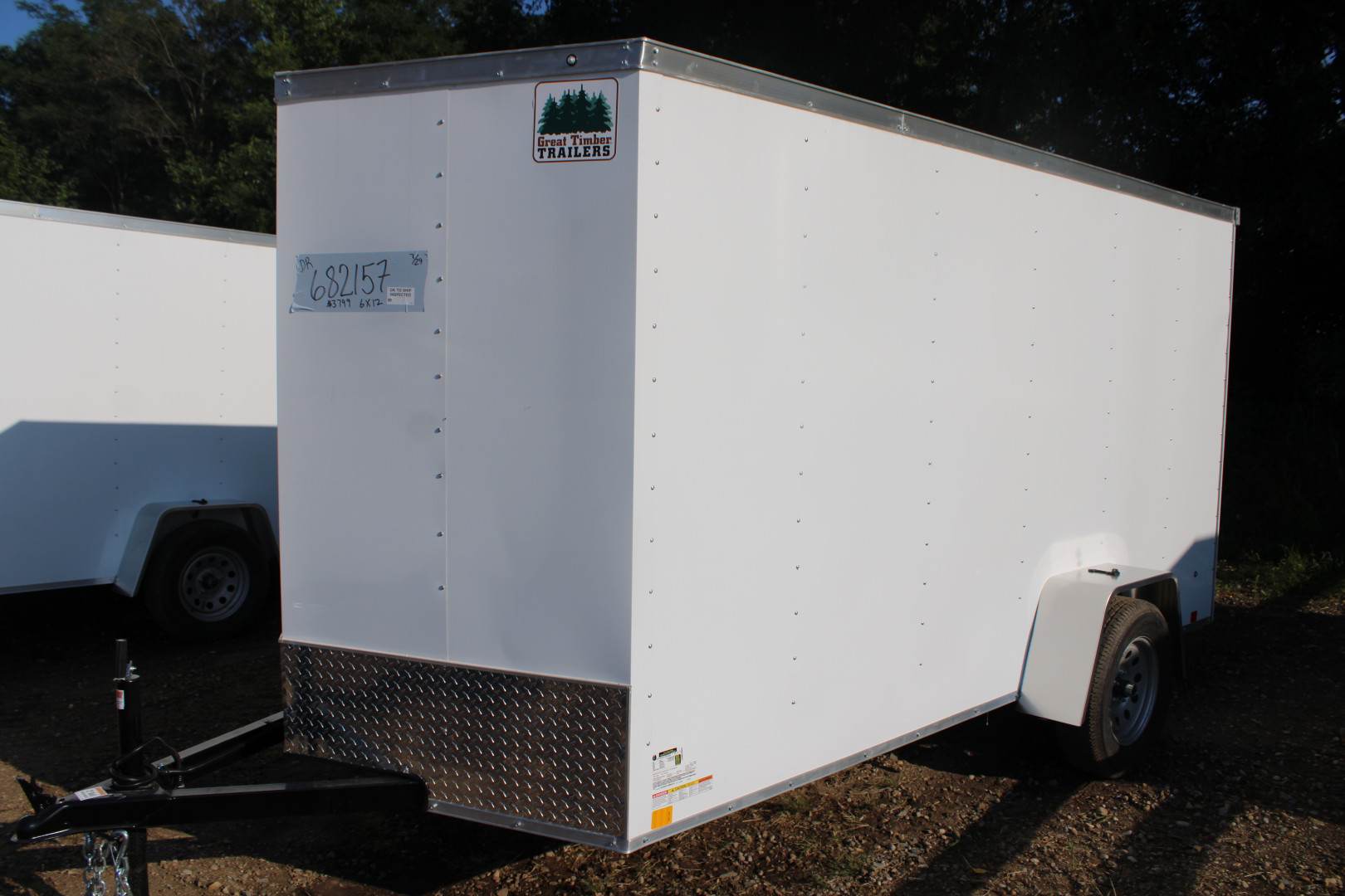 New 2025 RC Trailers 6' X 12' RD RGT ENCLOSED TRAILER 5888 Cargo ...