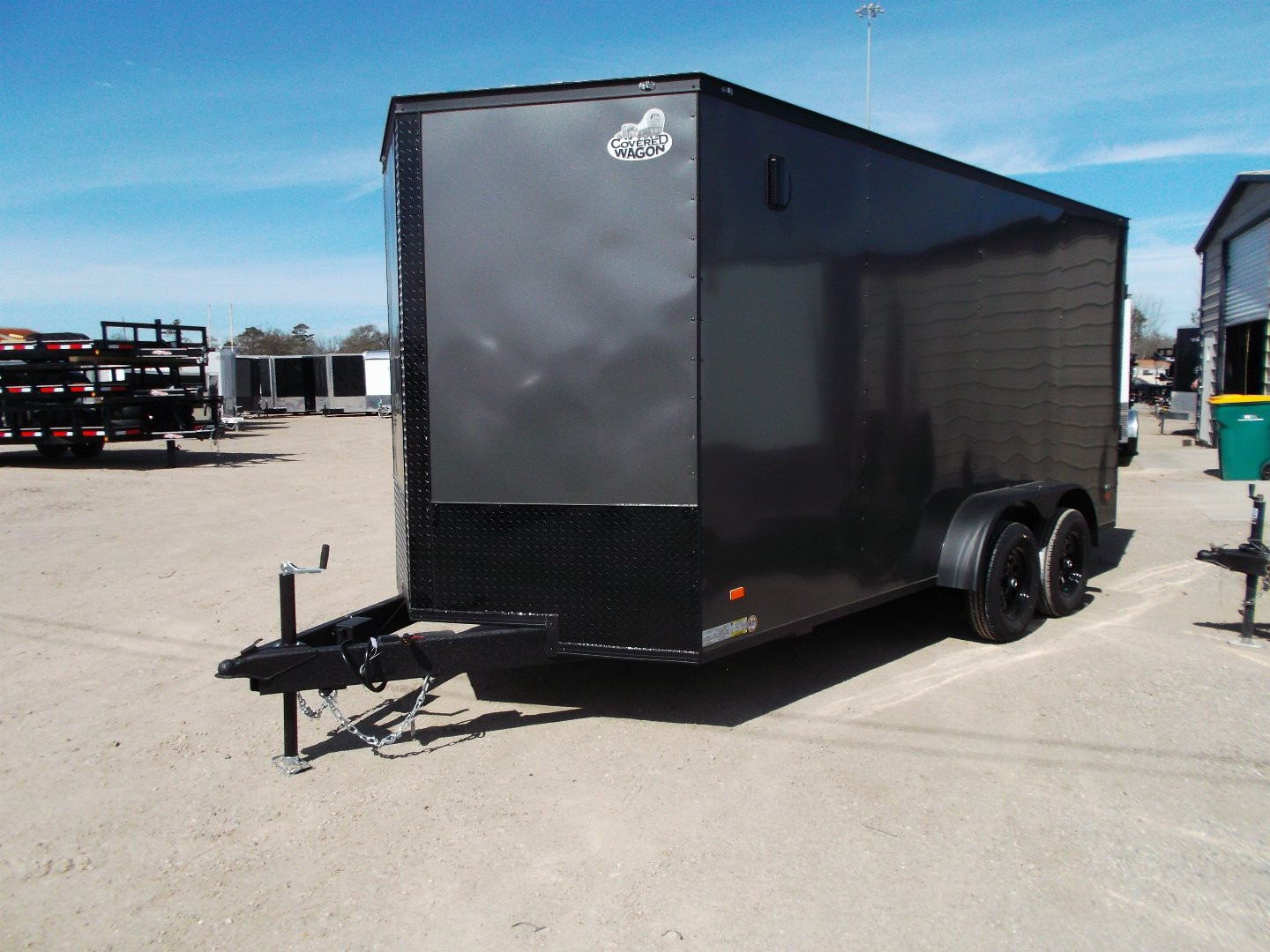 New 2025 Covered Wagon Trailers 7x14 Cargo Trailer / Enclosed Trailer ...