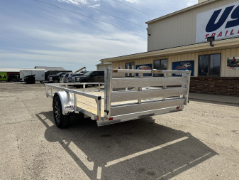 New 2025 H&H TRAILERS 76X12 Aluminum Landscape Trailer (Small Dent in ...