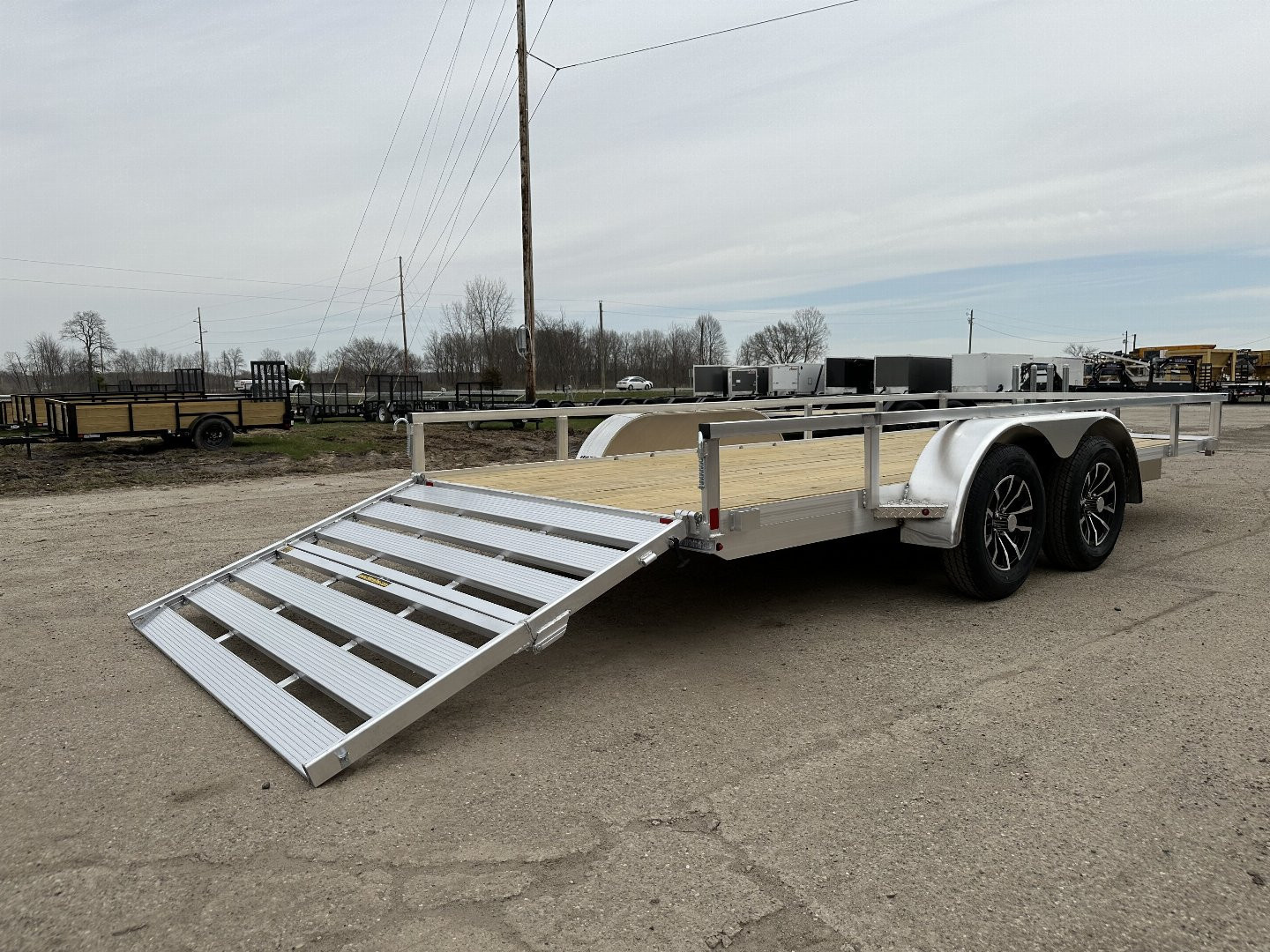 New 2025 H&H TRAILERS 82x16 7k Aluminum Landscape Trailer for sale in ...