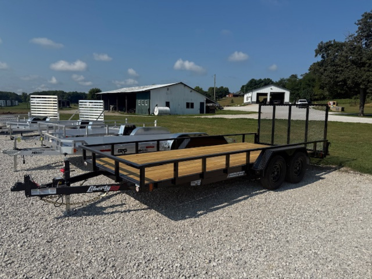 New 2026 Liberty 7X18 (16+2) Utility Trailer