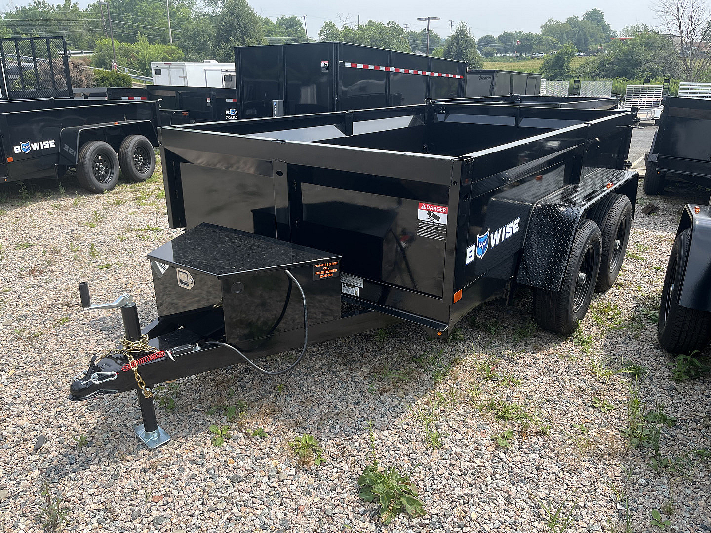 New 2026 BWISE DT610LP-LE-10 Dump Trailer Dump Trailer for sale in ...