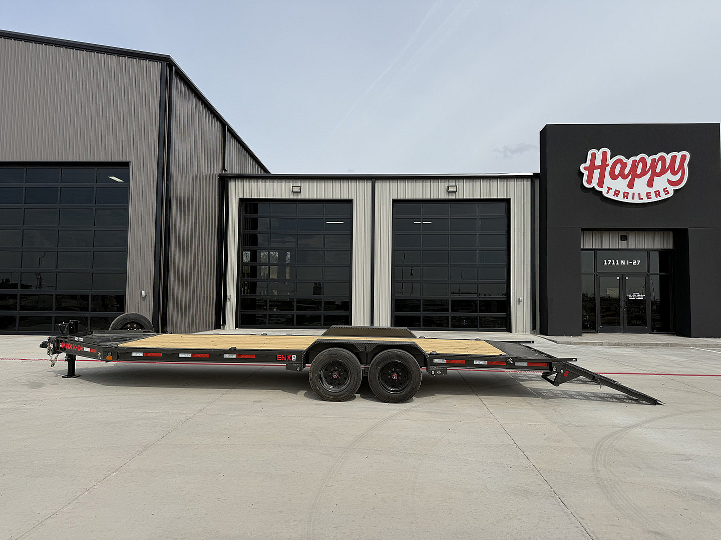 New 2026 MAXX-D 83"x22' 16k I-Beam Equipment Trailer – EHX