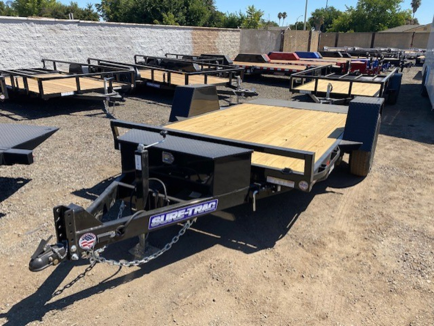 New 6.5 x 12 Single Axle 7.8K Tilt Trailer for sale in Sacramento, CA