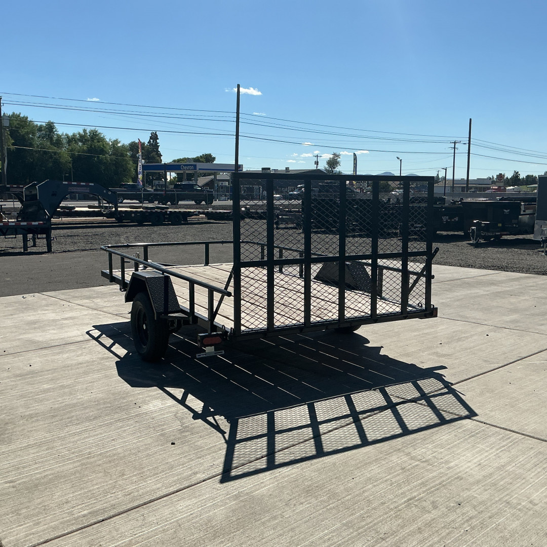 New 2024 RHM Trailers 7x12 Wingman Utility Trailer Single Axle 3K for ...