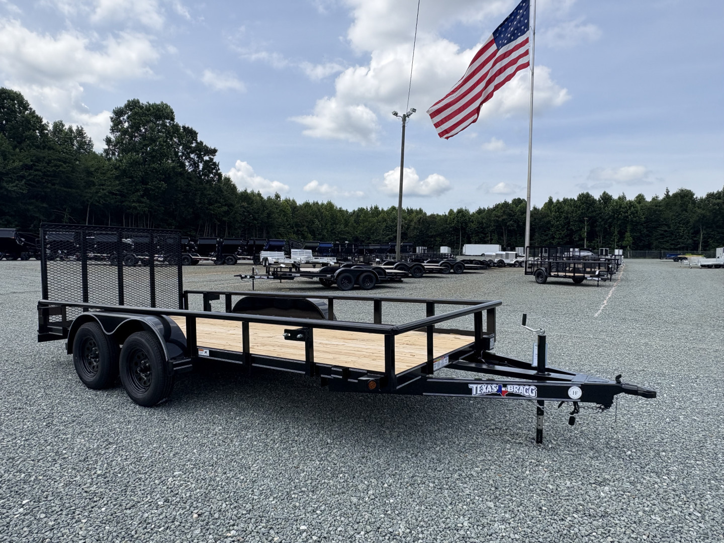 New 2025 Texas Bragg Trailers 16P w/ Gate Utility Trailer for sale in ...