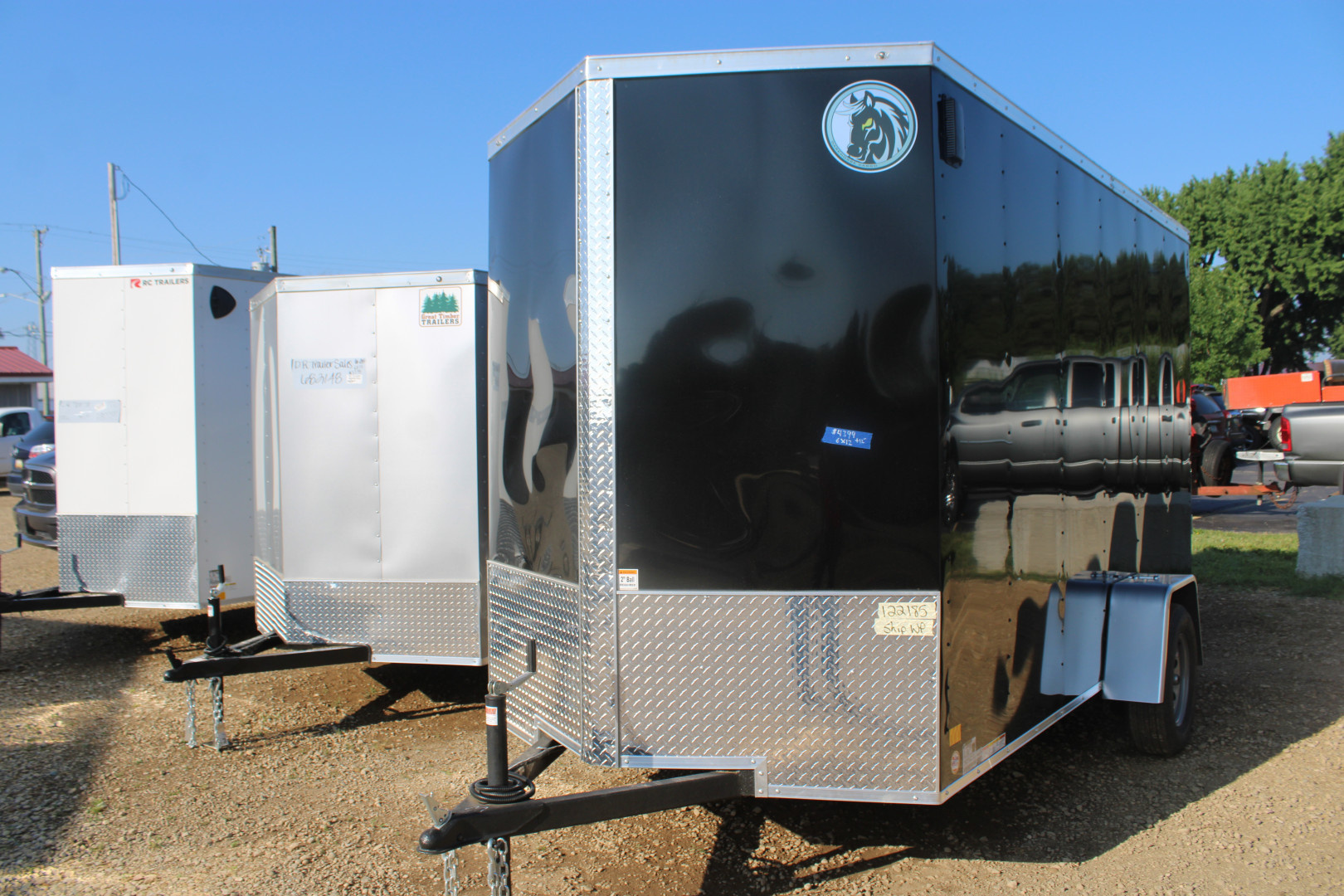 New 2026 Darkhorse Cargo 6X12 RD ENCLOSED TRAILER WITH 7' INTERIOR ...