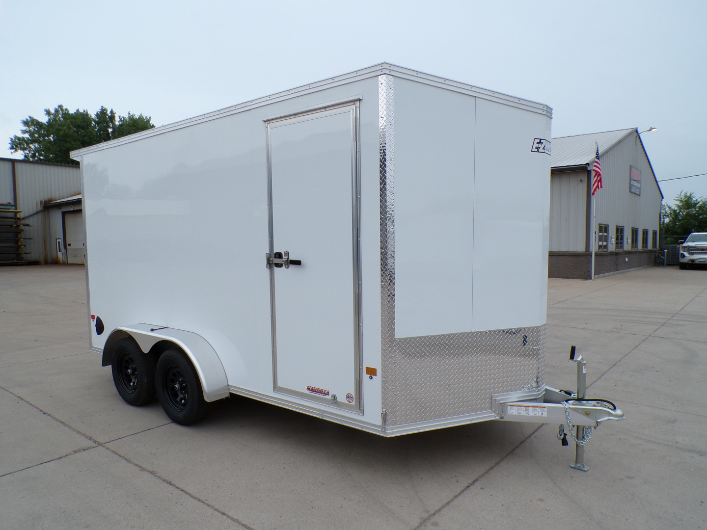 New 2026 ALCOM EZ-Hauler 7 x 14 Cargo / Enclosed Trailer - 044