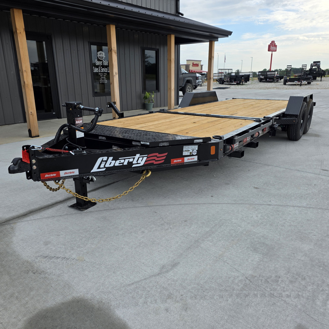 New 2025 Liberty LT14K83X22 Tilt Trailer BLACK 046783 for sale in ...