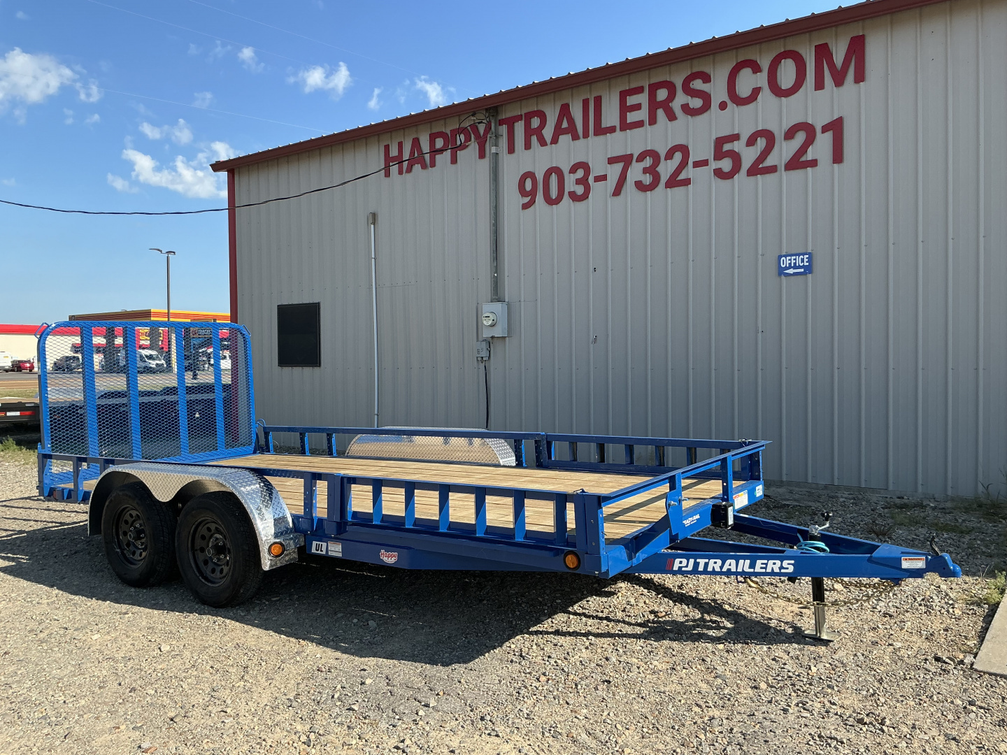 New 2026 PJ 83"x16' Tandem Axle Utility Trailer - UL for sale in Paris, TX