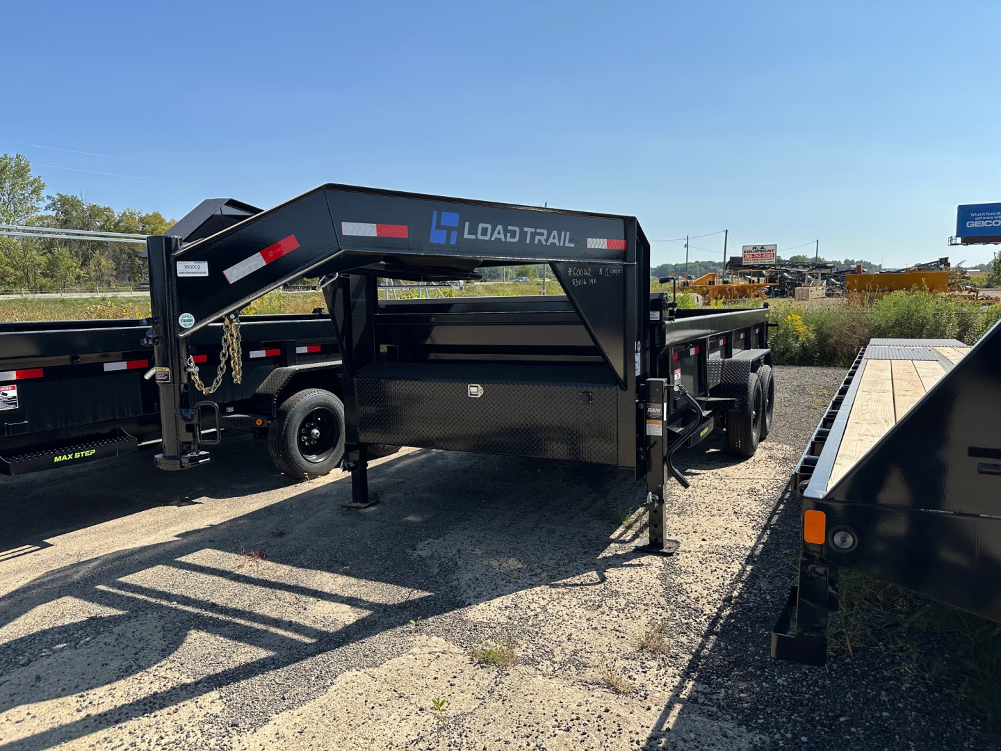 New 2025 Load Trail 86x16 Gooseneck 14k Dump Trailer - AGING INVENTORY ...