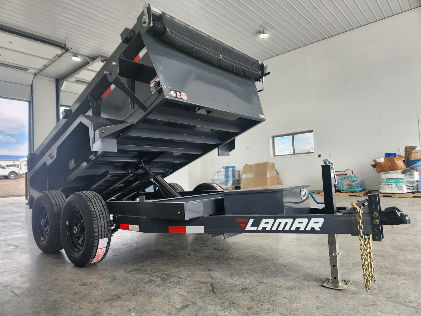 New 2026 Lamar 10 Mini Dump Trailer 10k For Sale In Great Falls Mt