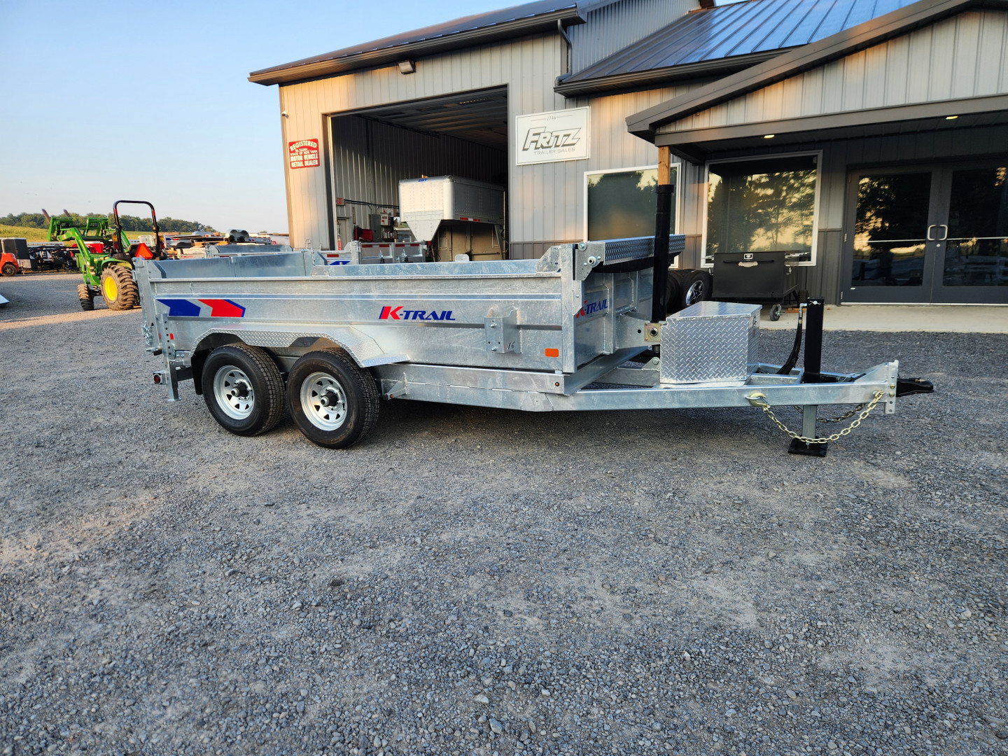 New 2026 K-Trail D612 Dump Trailer