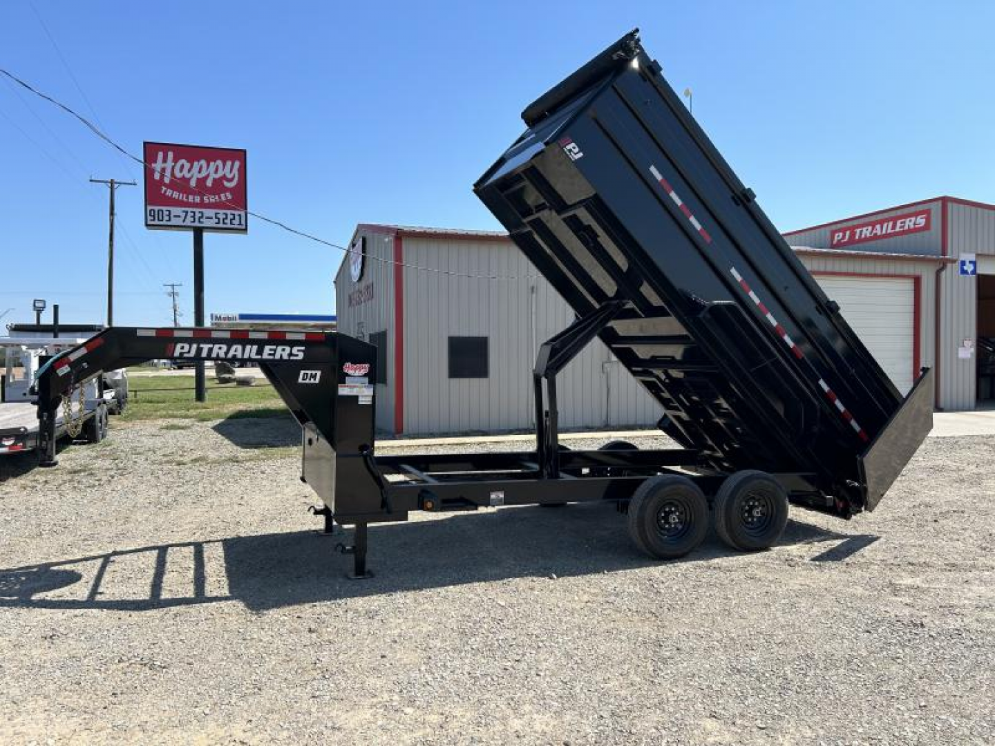 New 2026 PJ 83"x16' GN Tandem Axle Low Pro High Side Dump w/ 48" Sides ...