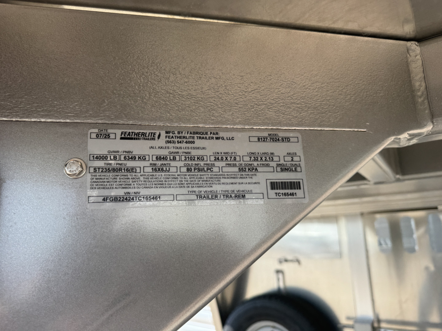 New 2026 Featherlite Trailers 8127 24' Stock Trailer for sale in Fort ...