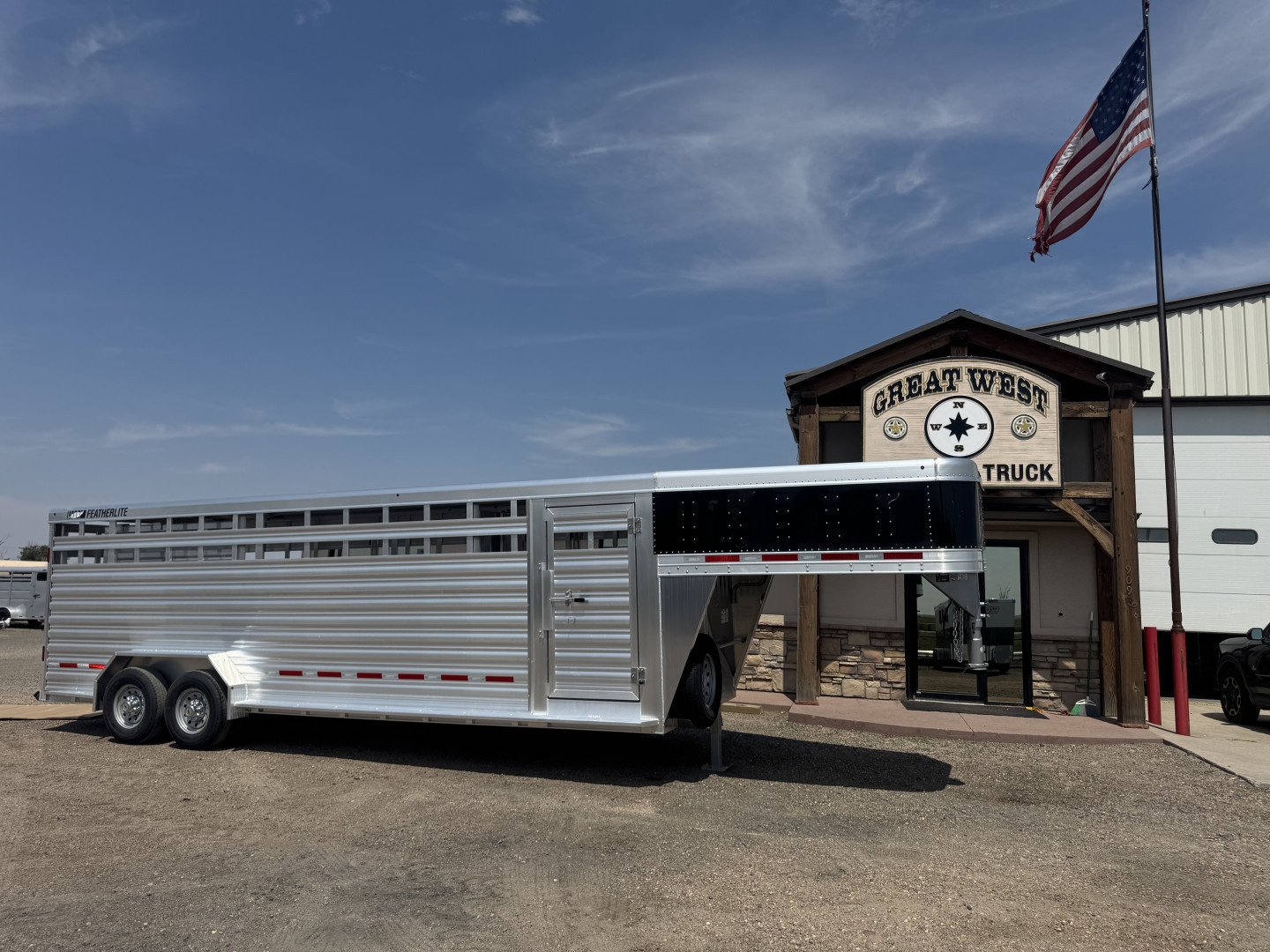 New 2026 Featherlite Trailers 8127 24' Stock Trailer for sale in Fort ...