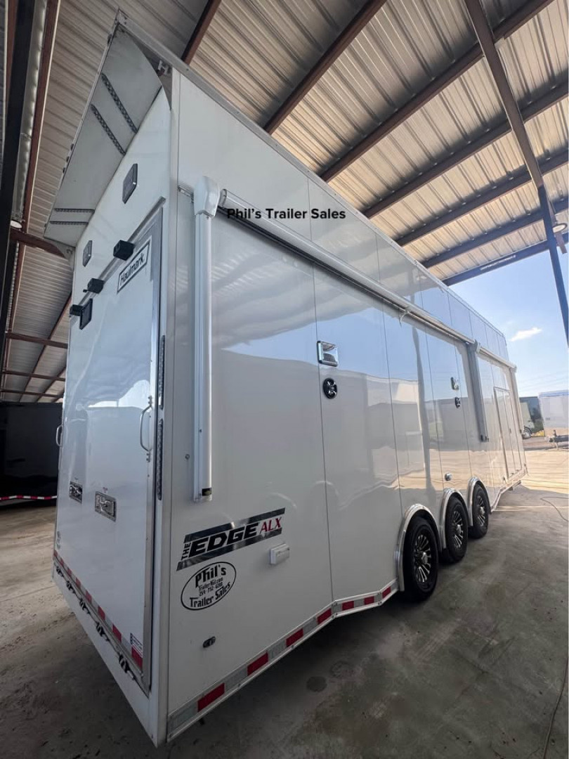 Used USED 2023 Haulmark ALX 8.5X32 ALUMINUM STACKER Car / Racing ...