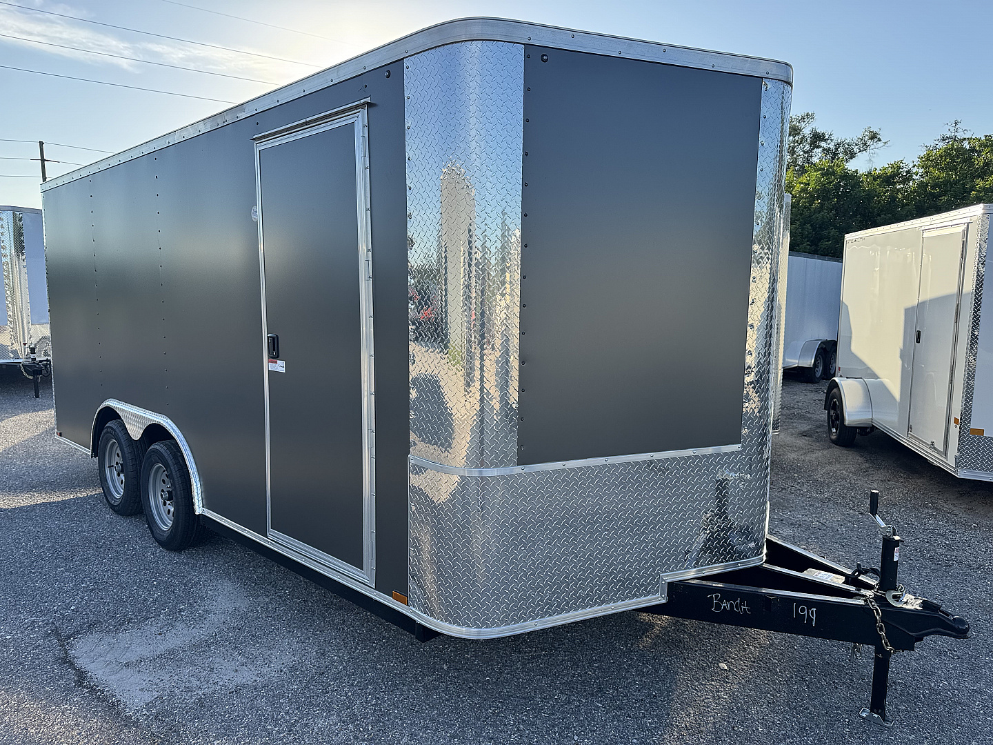 New 2026 Arising 8.5X16 TANDEM AXLE 7000 LB GVWR Cargo / Enclosed Trailer WITH .080 COMPOSITE ...