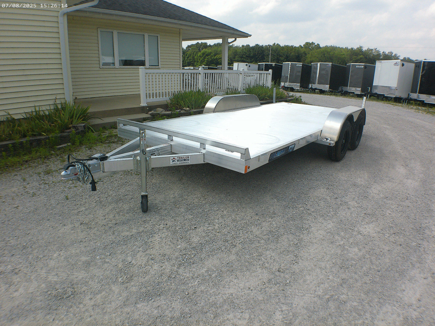 New 2026 Aluma 8216 ESA Utility Trailer for sale in Middlebury, IN