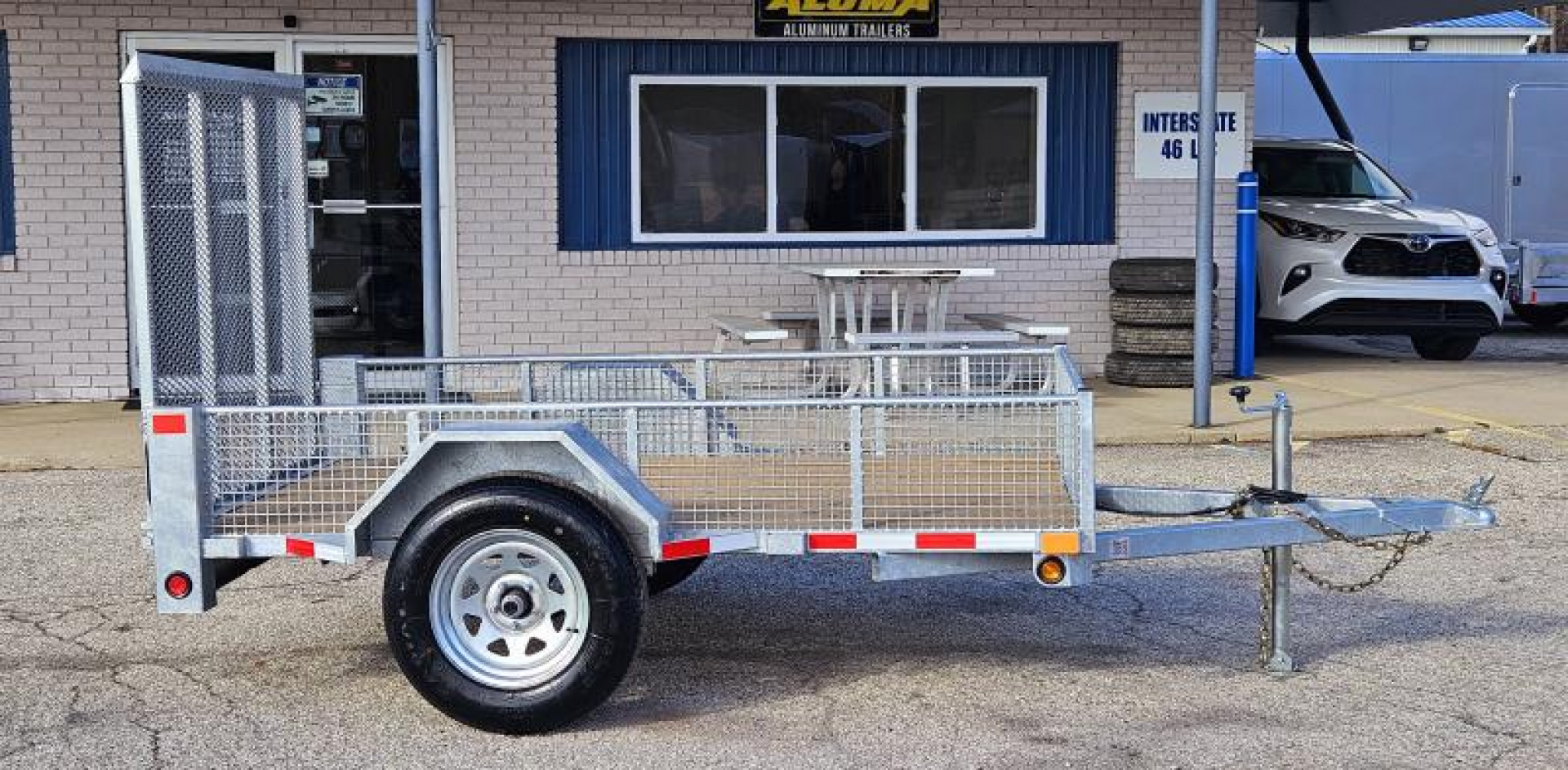 New 5 X 8 GALVANIZED OPEN UTILITY TRAILER 2025 TRUMPH for sale in ...