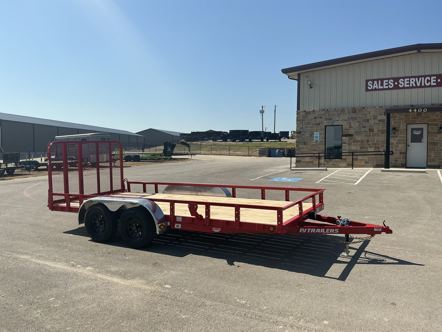 New 2026 PJ 83"x16' Tandem Axle Utility Trailer - UL for sale in Willow ...