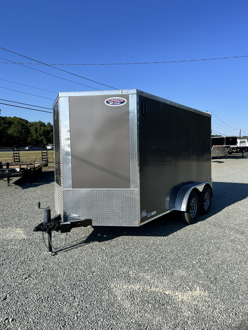 New 2026 Anvil 7X12 7K w/ Double Doors Cargo / Enclosed Trailer for ...