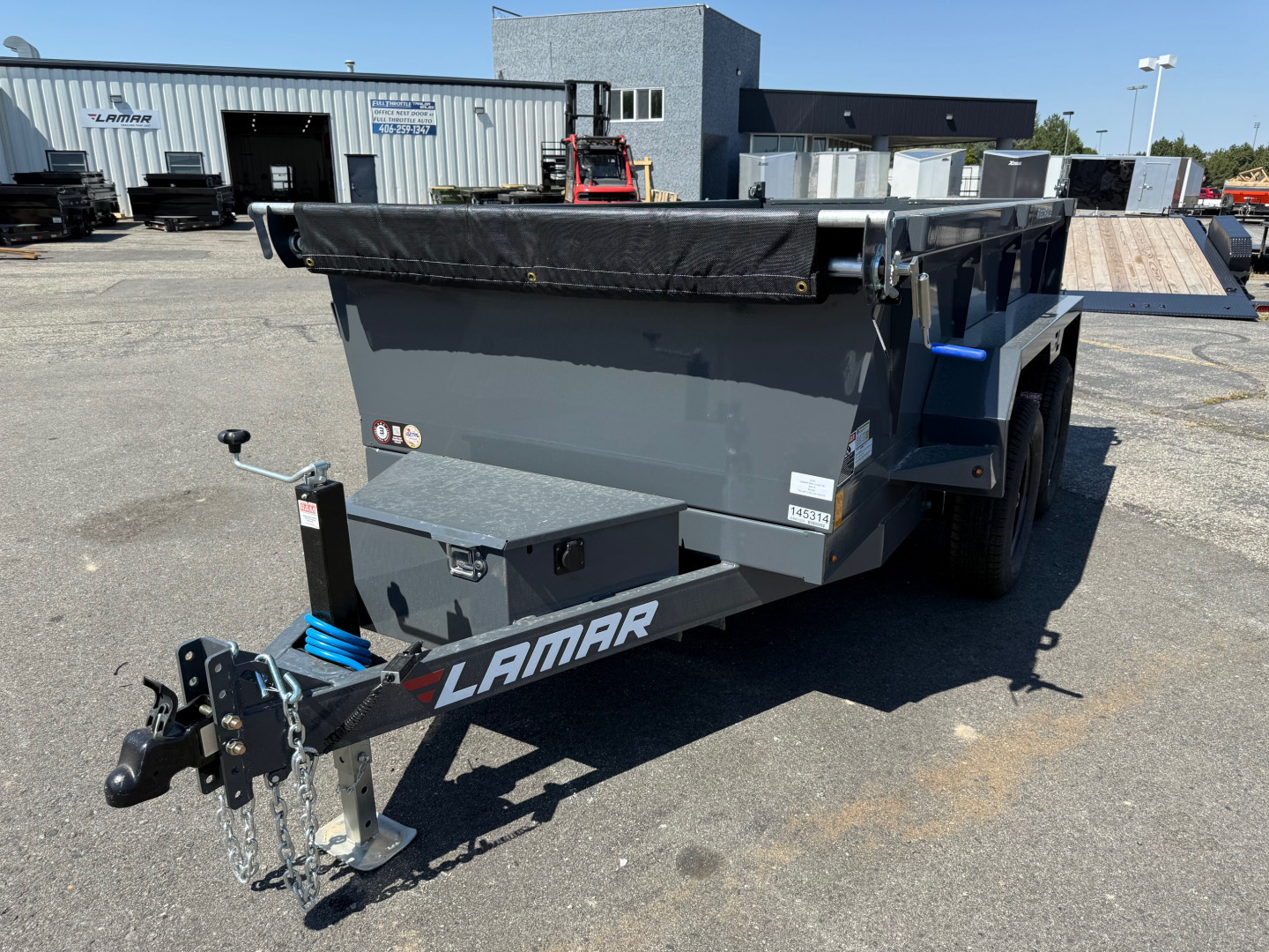 New 2026 Lamar Trailers 60X10 MINI Dump Trailer for sale in Billings, MT
