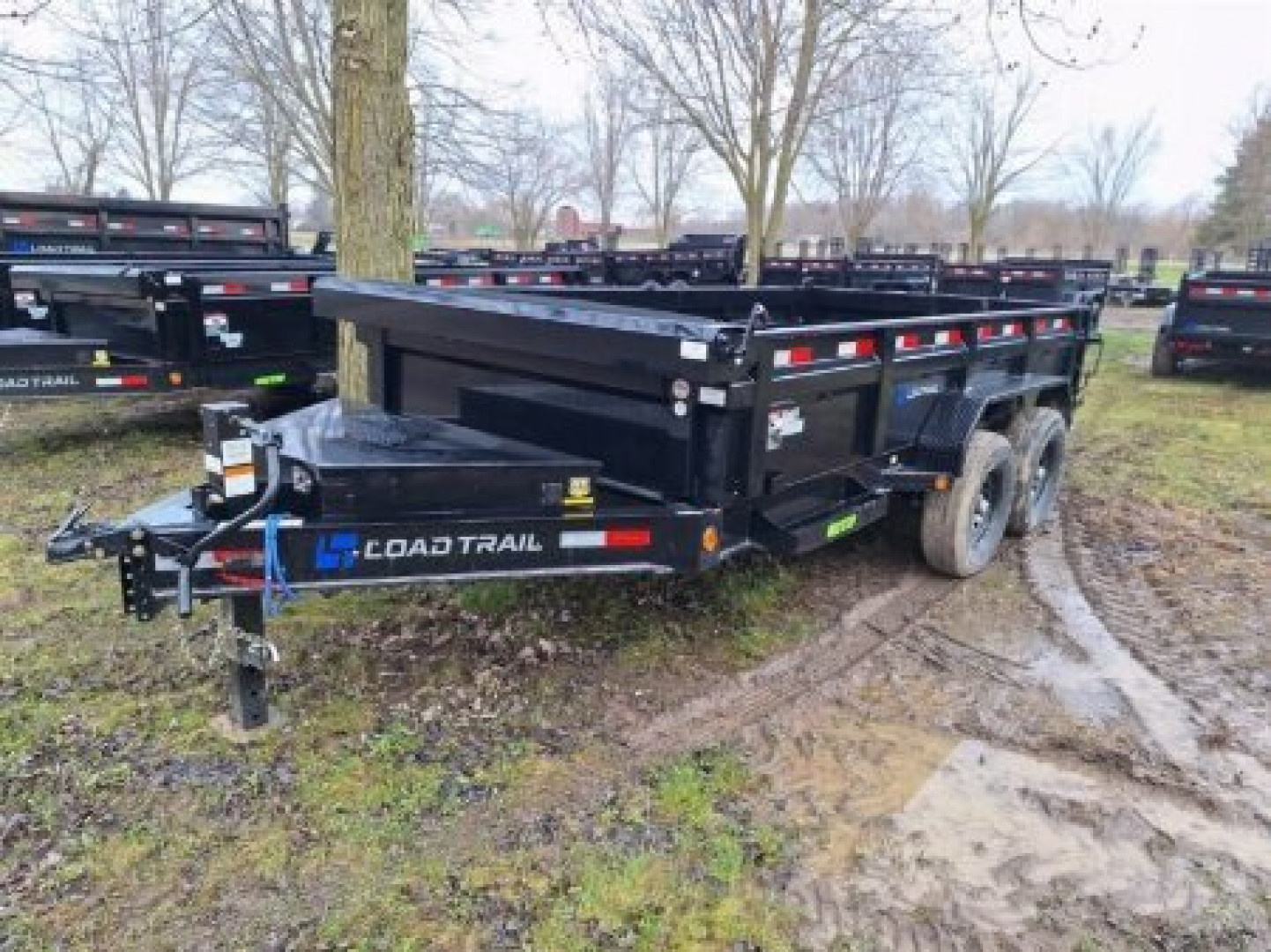 New 2025 Load Trail 83"x14' Dump Trailer (Max Package)