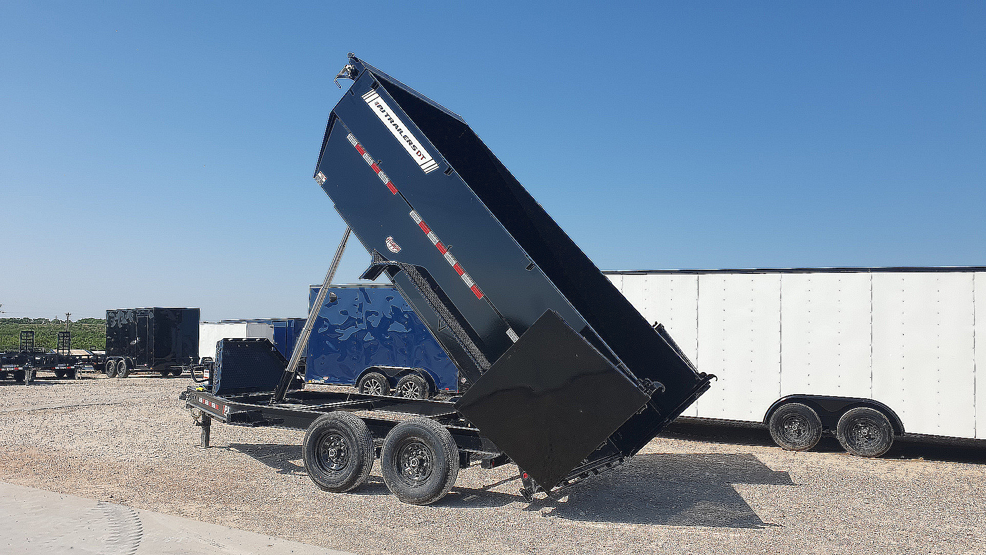 New 2026 PJ 83"x14' BP Tandem Axle Low Pro Telescopic Dump w/ 48" Sides ...
